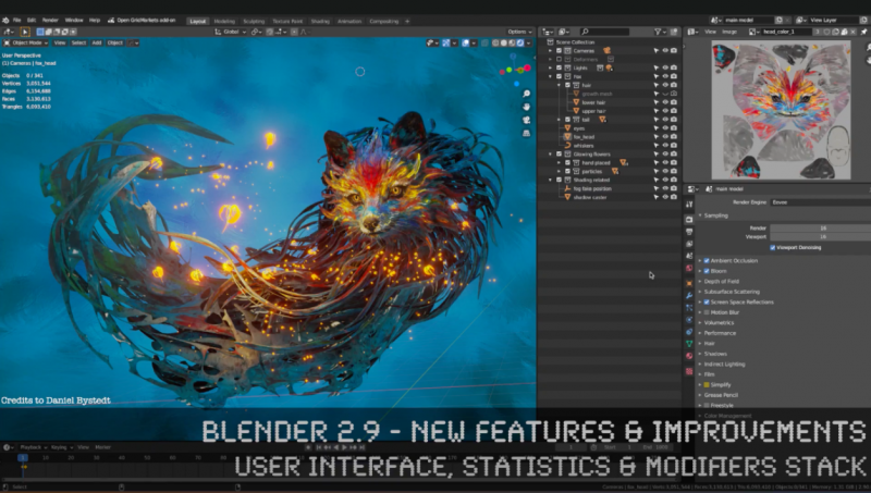 Blender 2.9 – New Features & Improvements – Become a 3d . animation . game – Artist! Training by ...