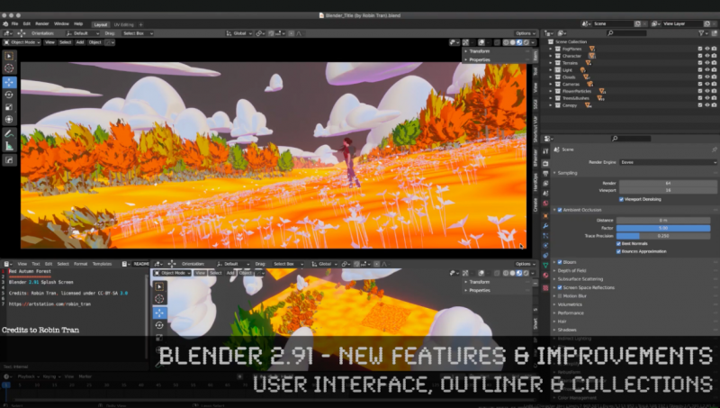 Blender 2.91 New Features – Become a 3d . vfx . game – Artist! Training by Helge Maus – pixeltrain