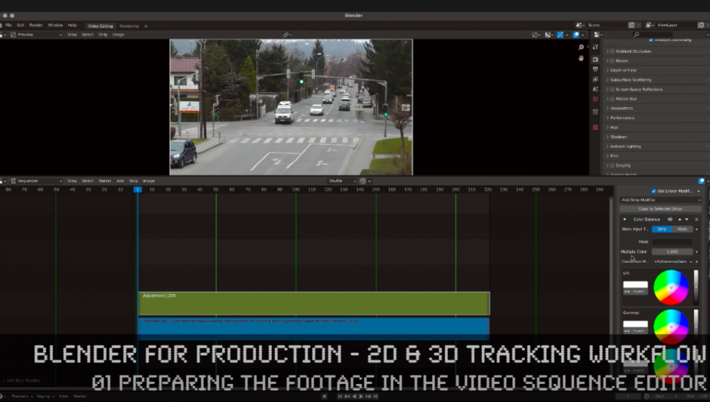 Blender 3.0 for Production – 2D & 3D Tracking Workflow – Become a 3d ...